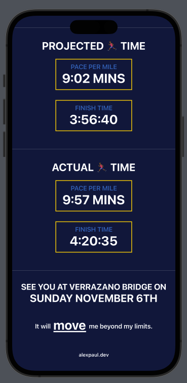 2022 New York City Marathon 🥵 – alexpaul.dev