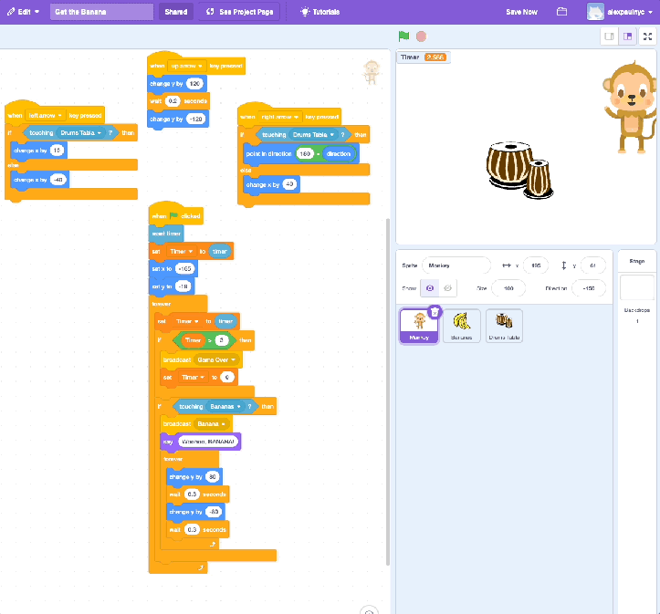 Scratch Projects – alexpaul.dev